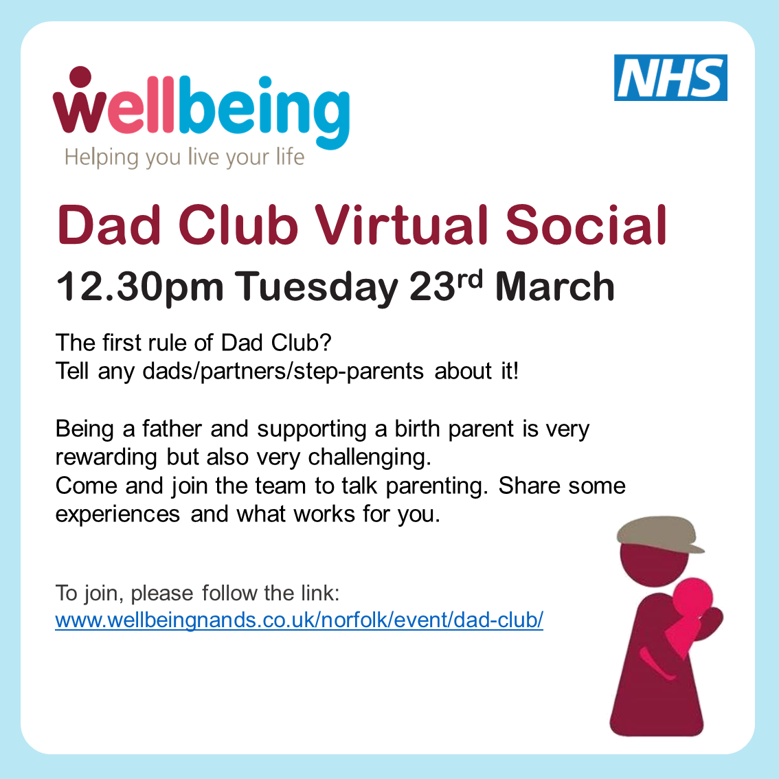 Wellbeing Dad's Social | Lowestoft Old and Now